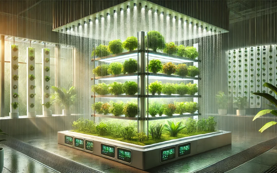 The Future of Farming: Soilless Microfarming Using Moisture and ...