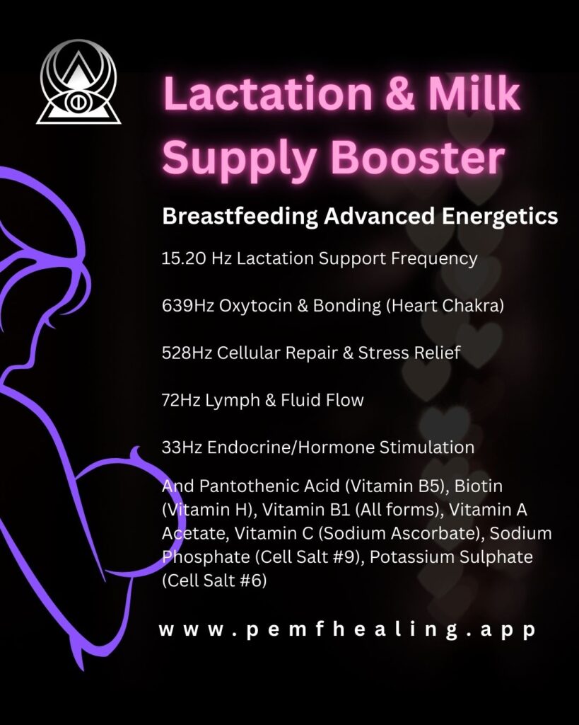 15.20Hz Lactation & Milk Supply Booster – Breastfeeding CAFL ...